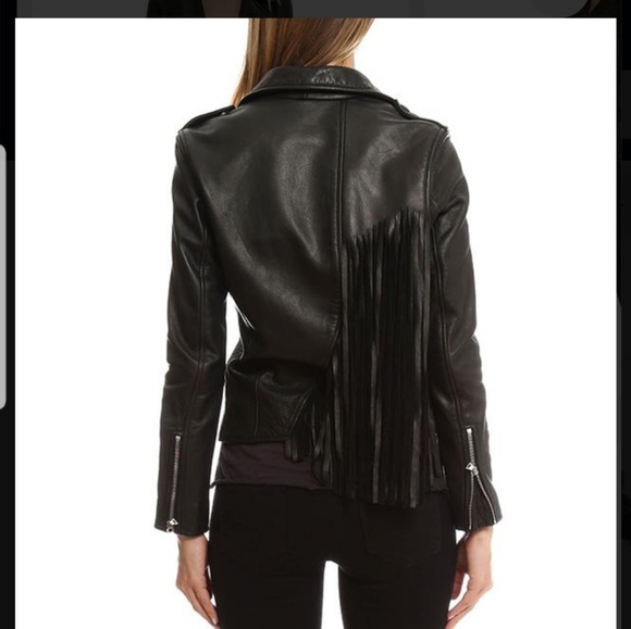 RtA | Jackets & Coats | Rta Womans Black Leather Jacket | Poshmark